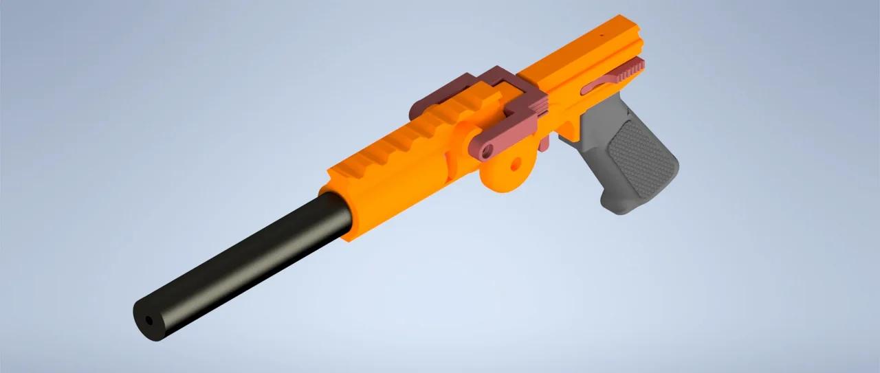 Grizzly G22 modded for ECM barrel