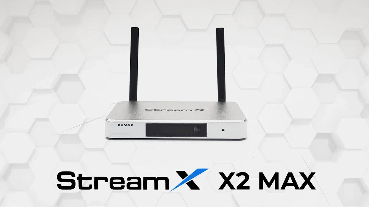StreamX X2 MAX Live TV VOD Channel Lineup