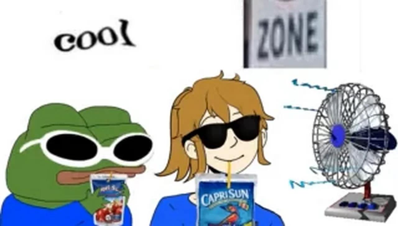 Apu and Aspie in the cool zone