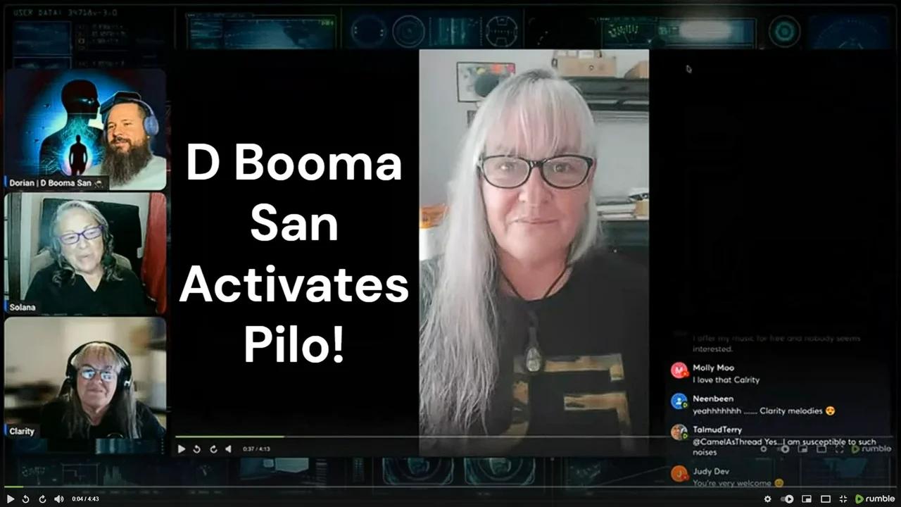 Booma Activates PILO!