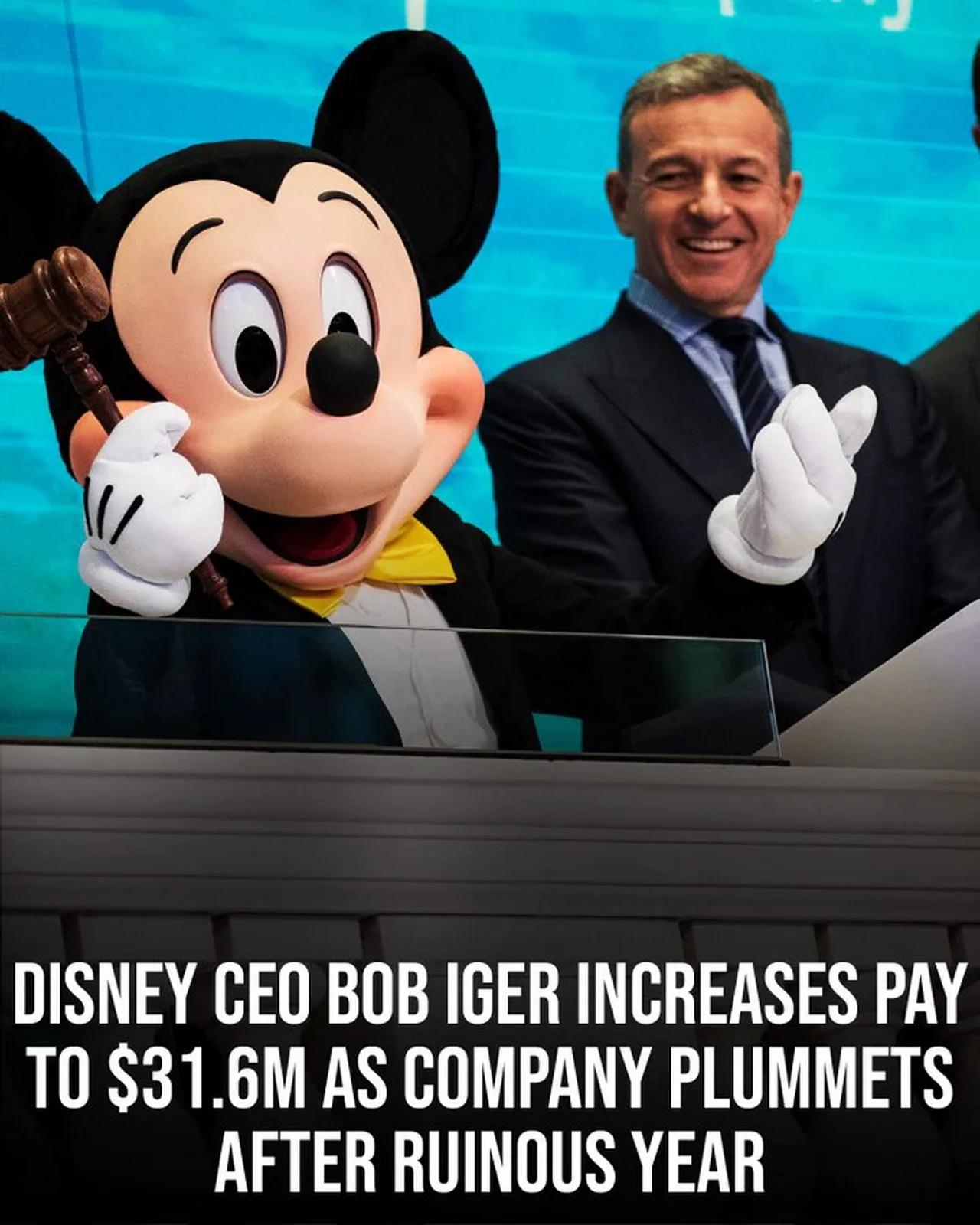 Disney CEO's Salary Doubles in 2023 Despite Layoffs