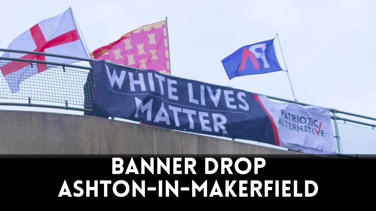 Banner Drop in Ashton-in-Makerfield