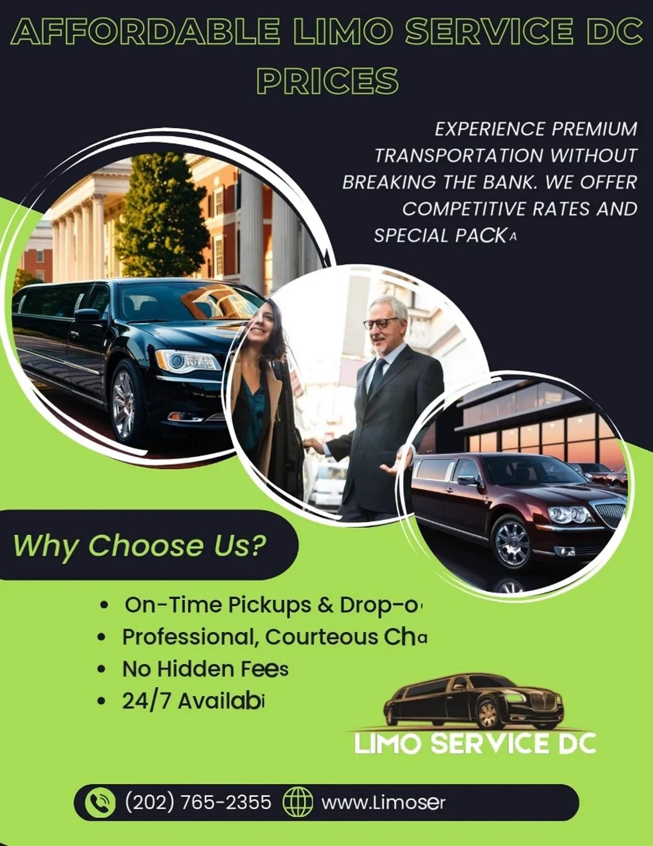 Affordable Limo Service DC Prices