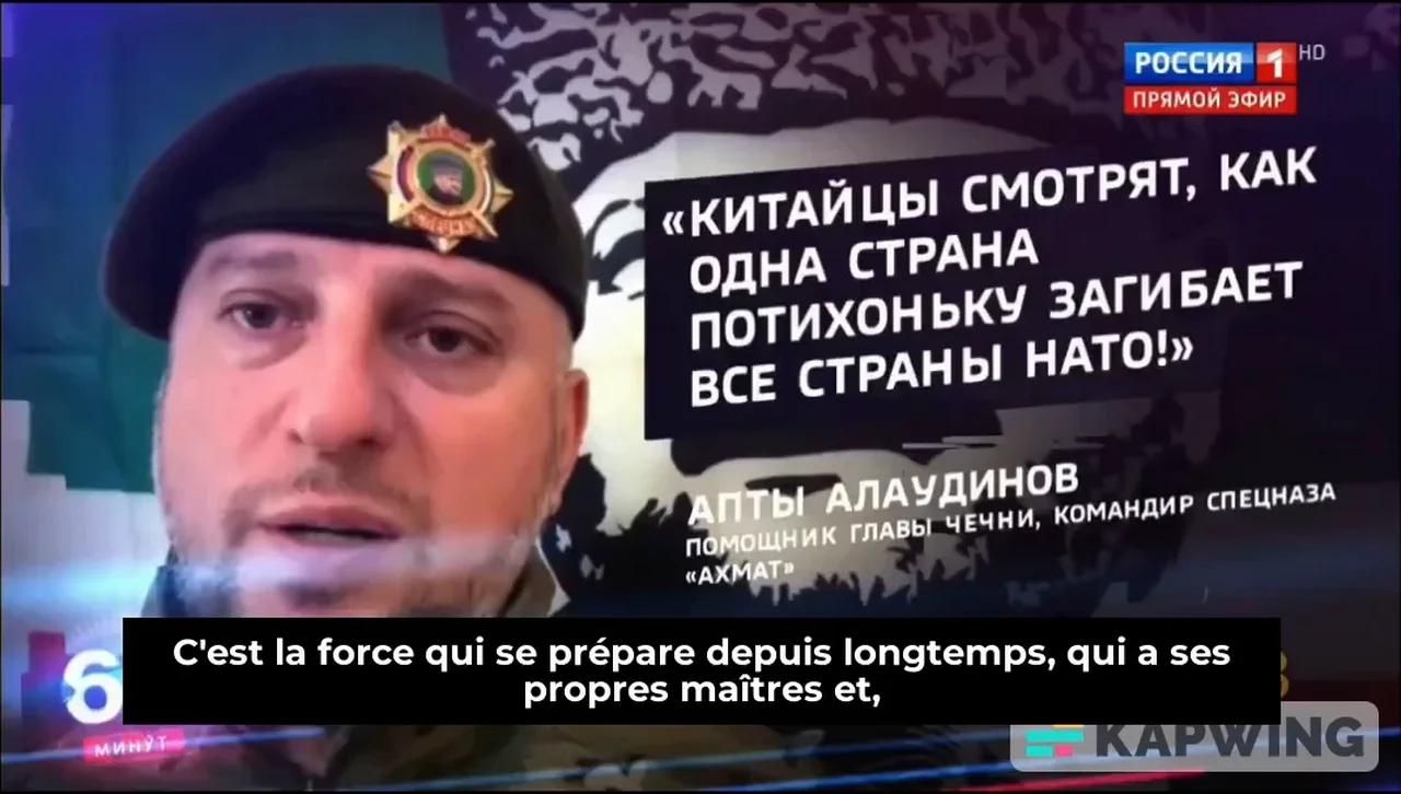 Apty Alaudinov, commandant des forces spéciales Akhmat, sur la date ...