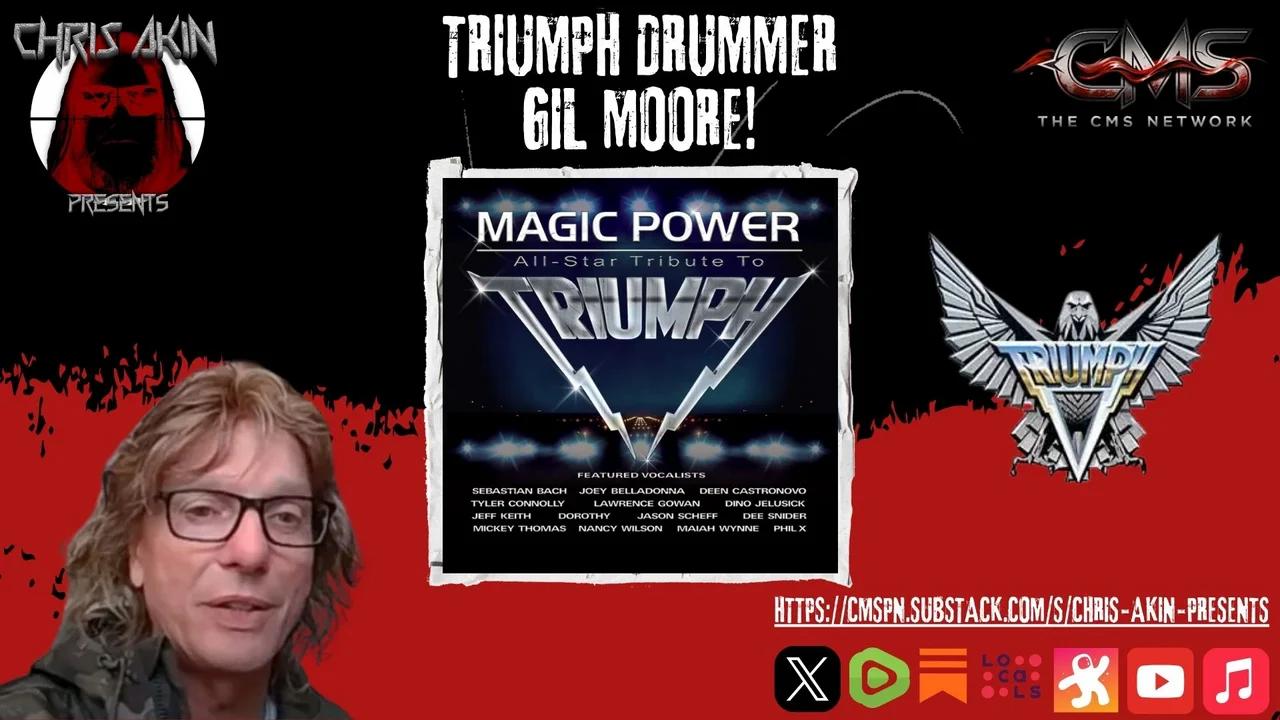 Gil Moore (Triumph): Magic Power Tribute & Band Legacy (Free)