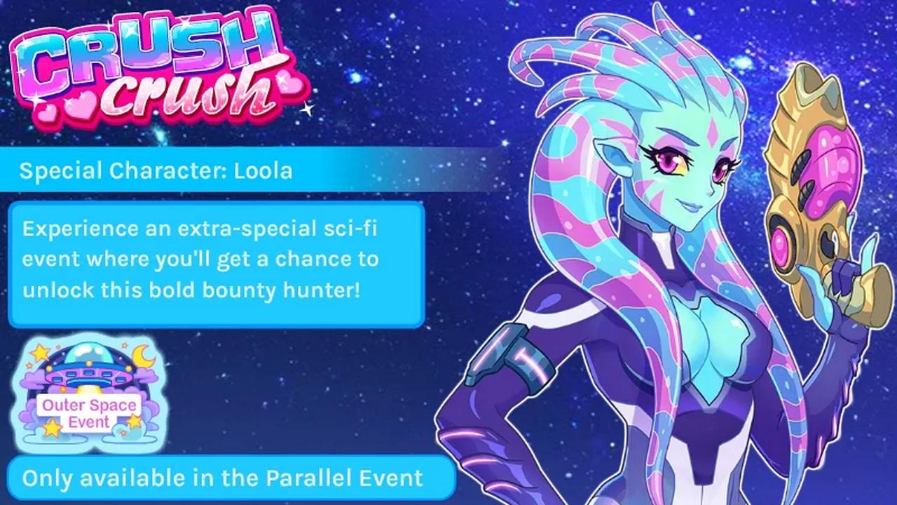 Let's Play Crush Crush: Outer Space Event. Recruiting Loola the ...