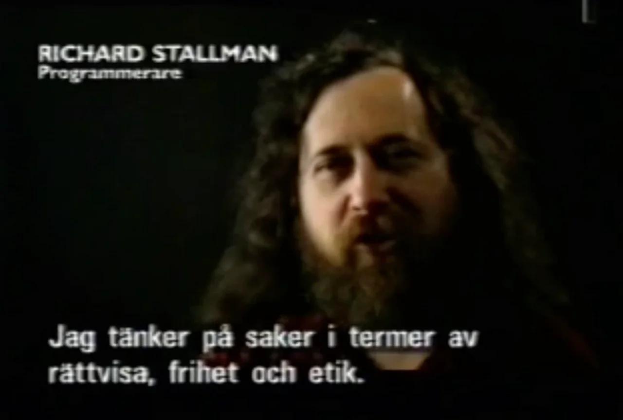Richard Stallman - Free Software v Open Source Software