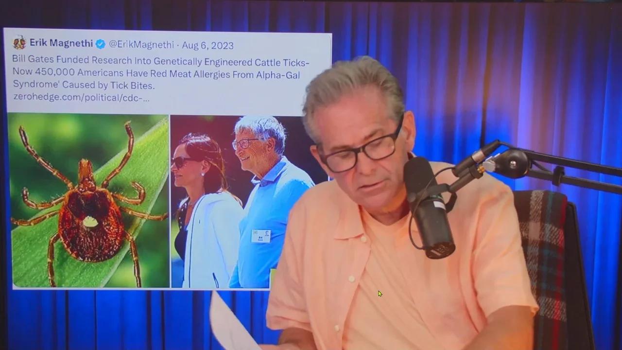 Bill Gates bio-engineers ticks that make you allergic to red meat The ...