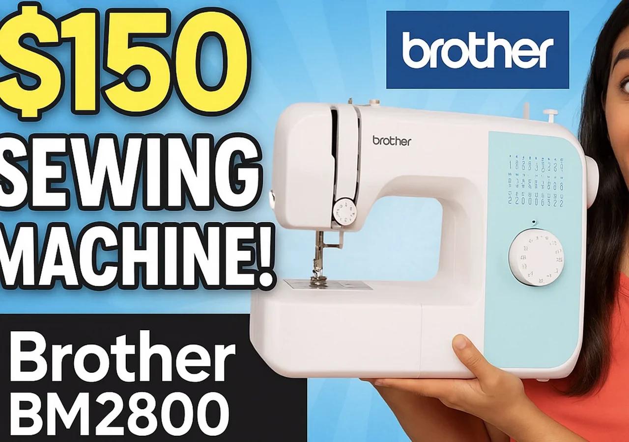 unboxing brother sewing machine