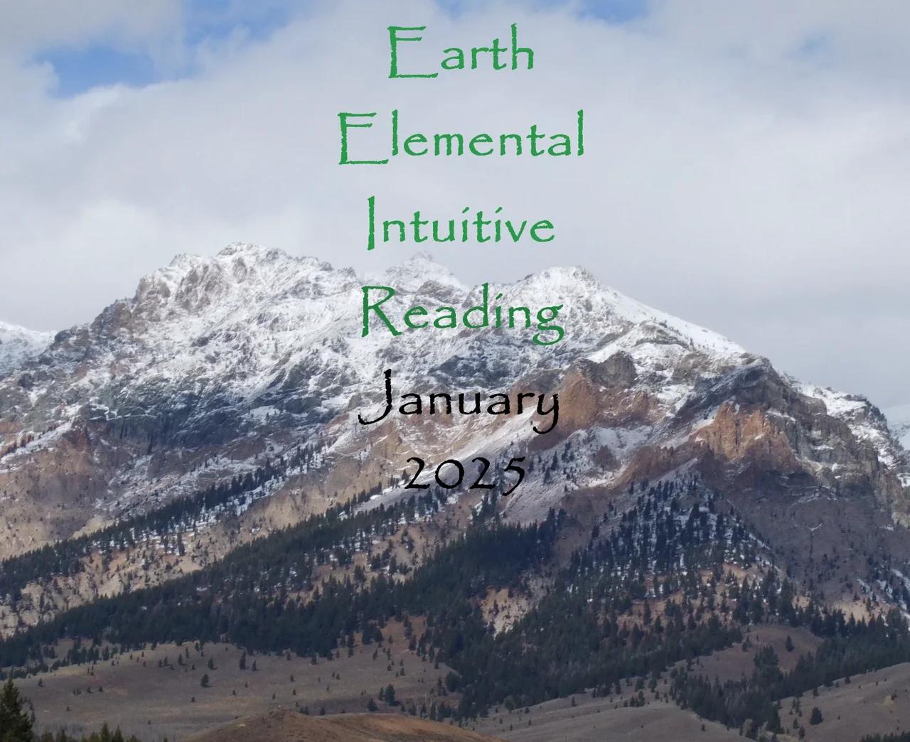 Earth Element Intuitive Reading, January 2025: Balance, Growth, Inner Child