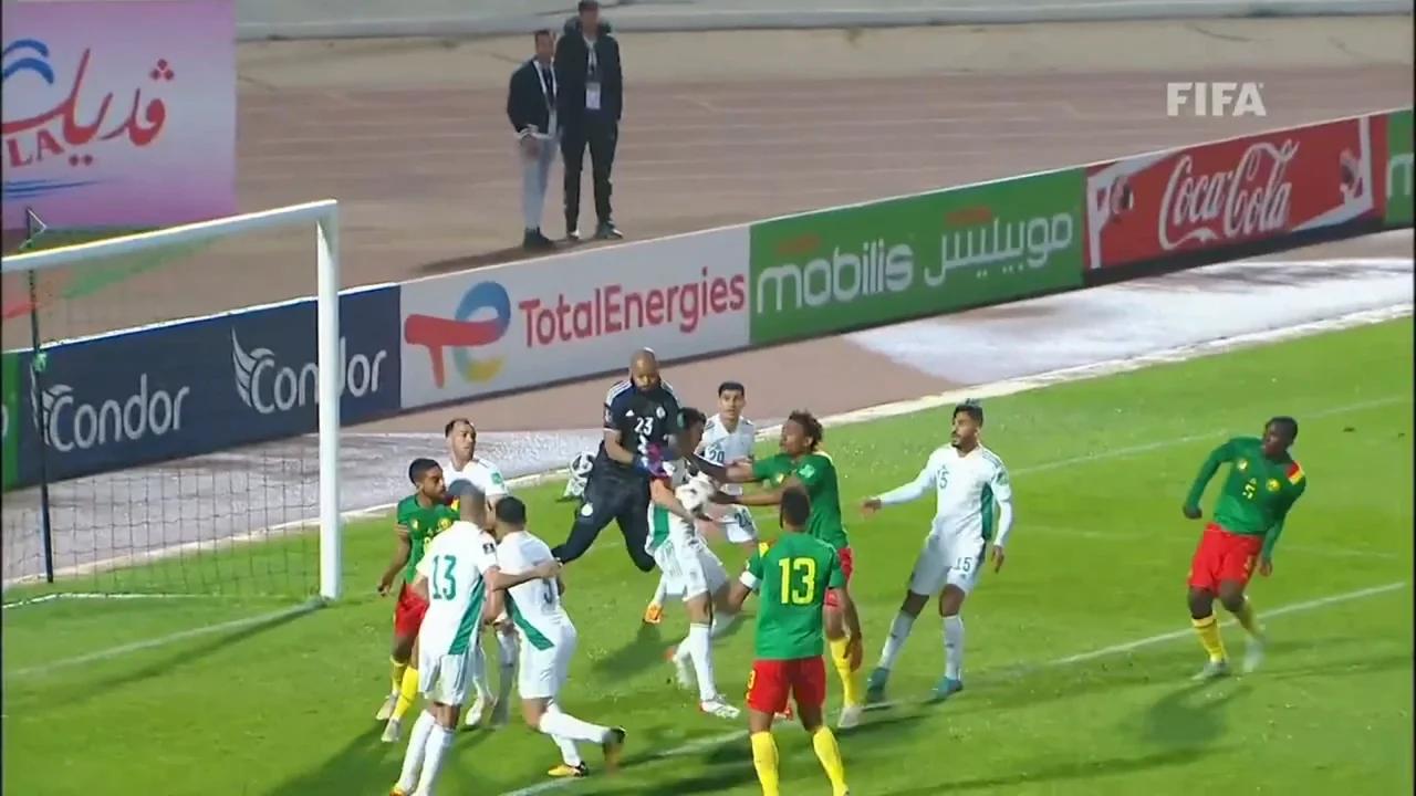 Match Algerie 1 sv Cameroun 2, volé par l'arbitrage