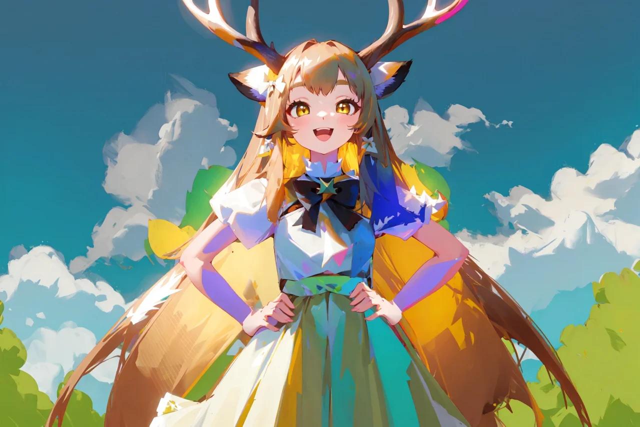 my deer friend Waifu-tan