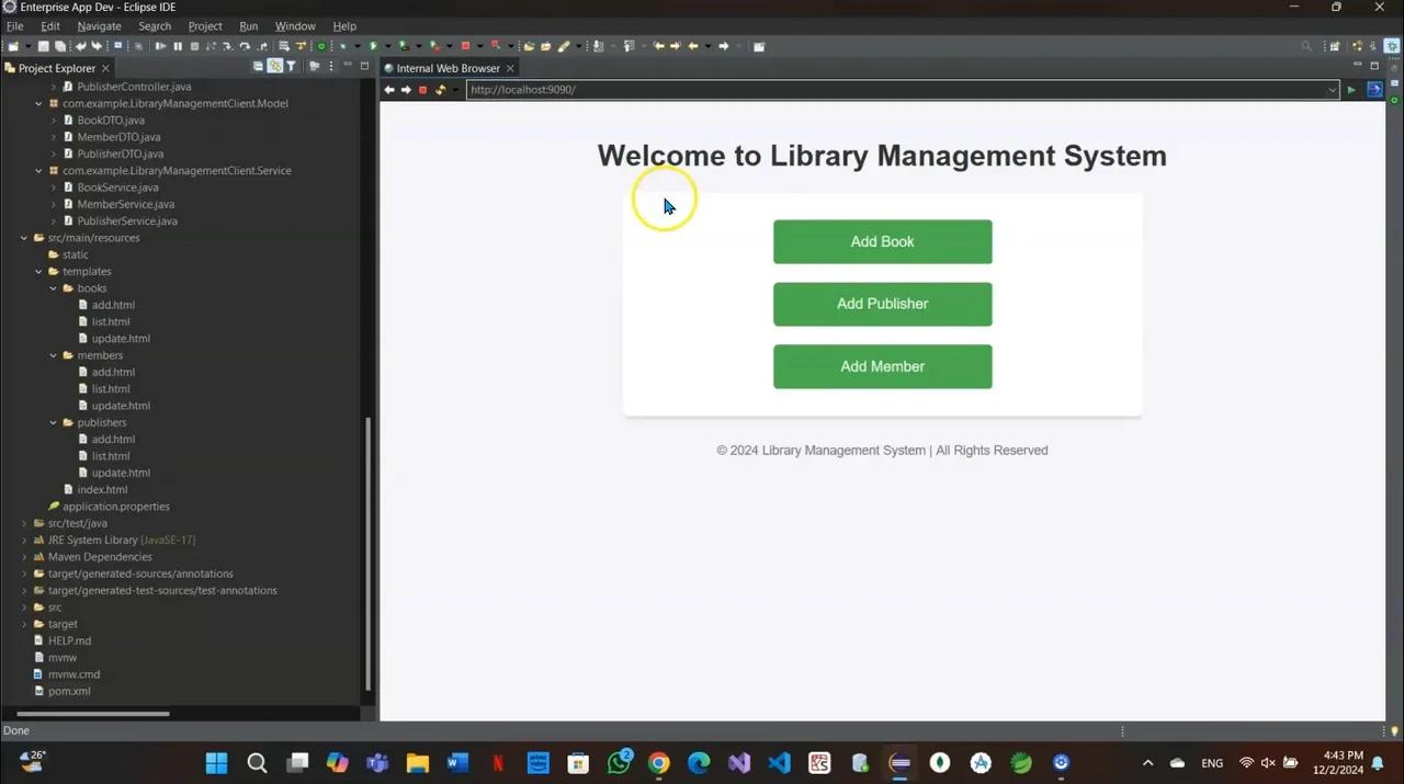 Assignment 4 Developing Spring Boot-REST_React Thymeleaf (Shirish Bhusal)