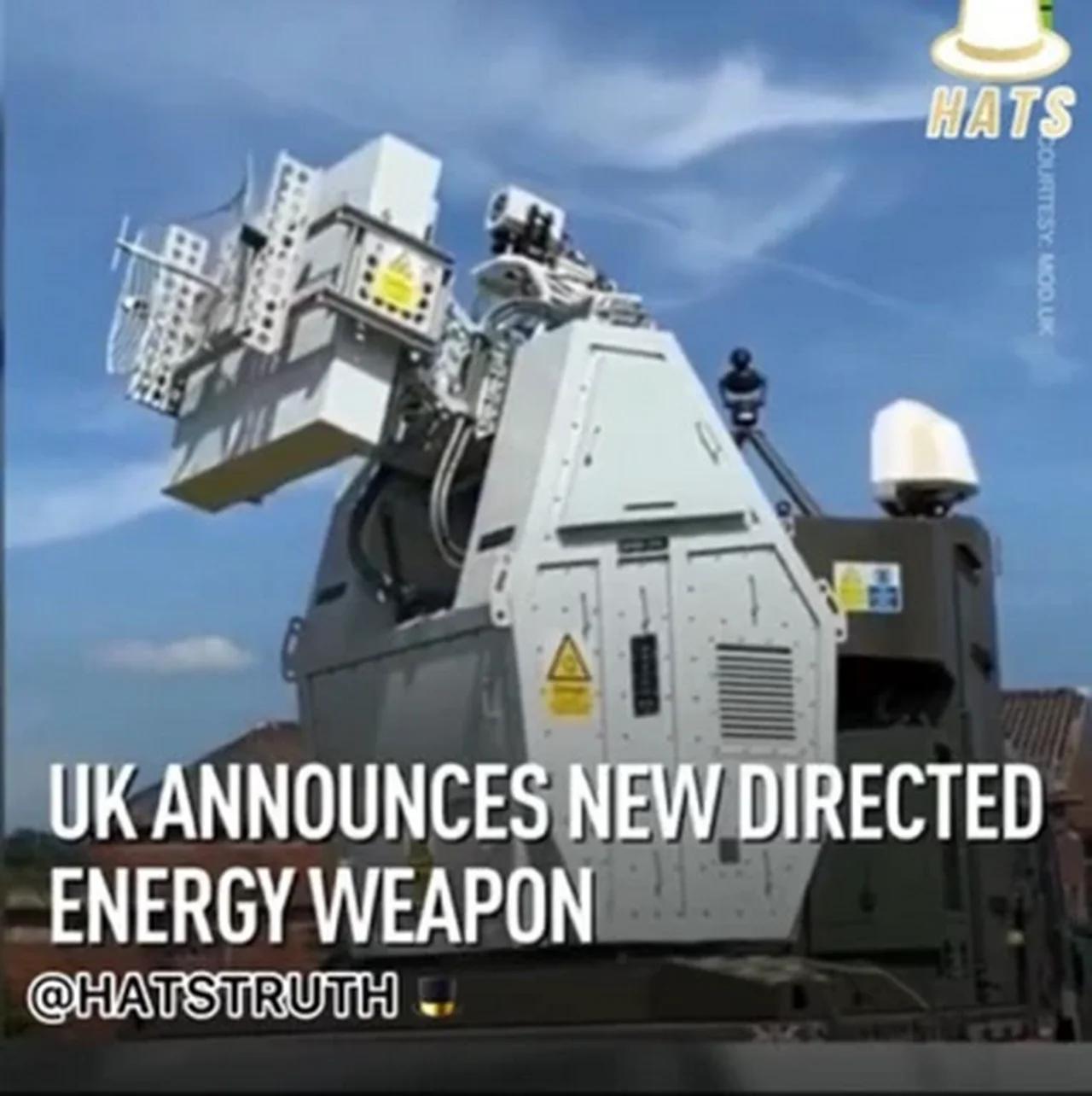The UK 🇬🇧 has developed a new radio frequency directed energy weapon ...