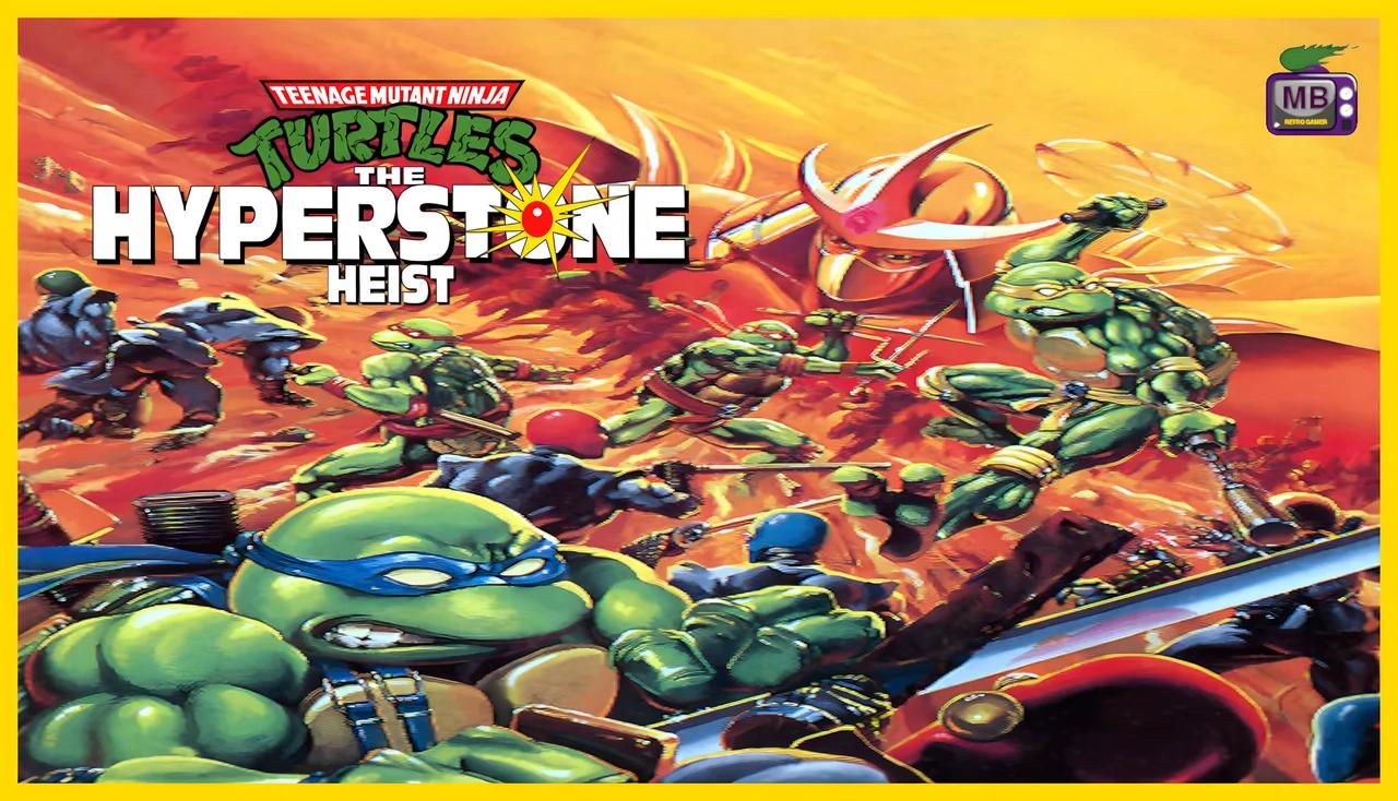 Teenage Mutant Ninja Turtles The Hyperstone (Genesis) Longplay Leonardo ...