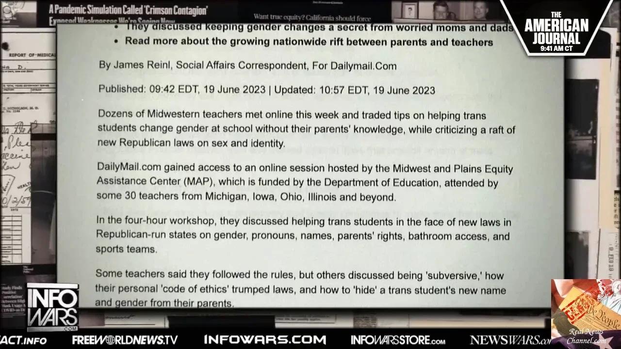 Trains Midwest Teachers To “Subversively And Quietly” Transition Kids ...