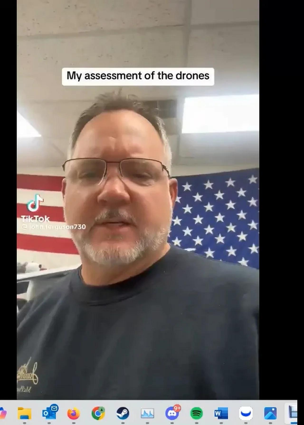 Why are there mass drone sightings? John Ferguson the CEO of Saxon ...