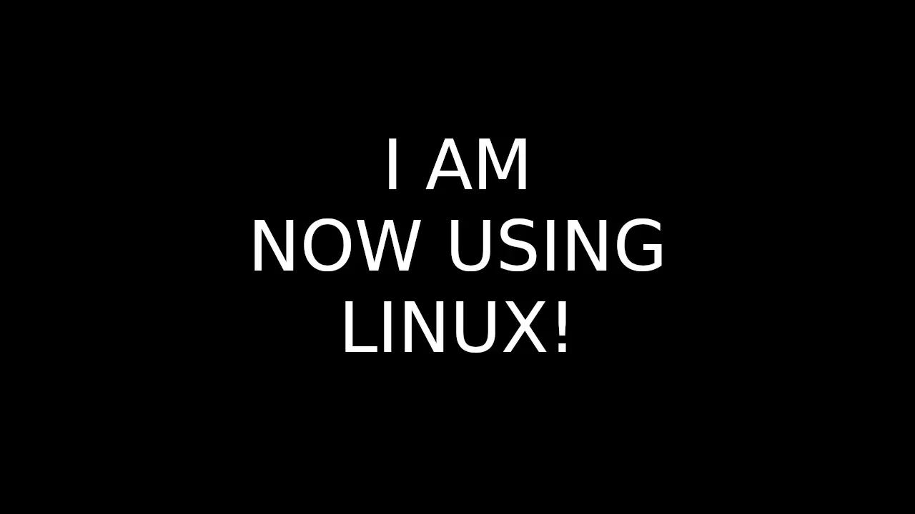 I'm moving toward Linux.