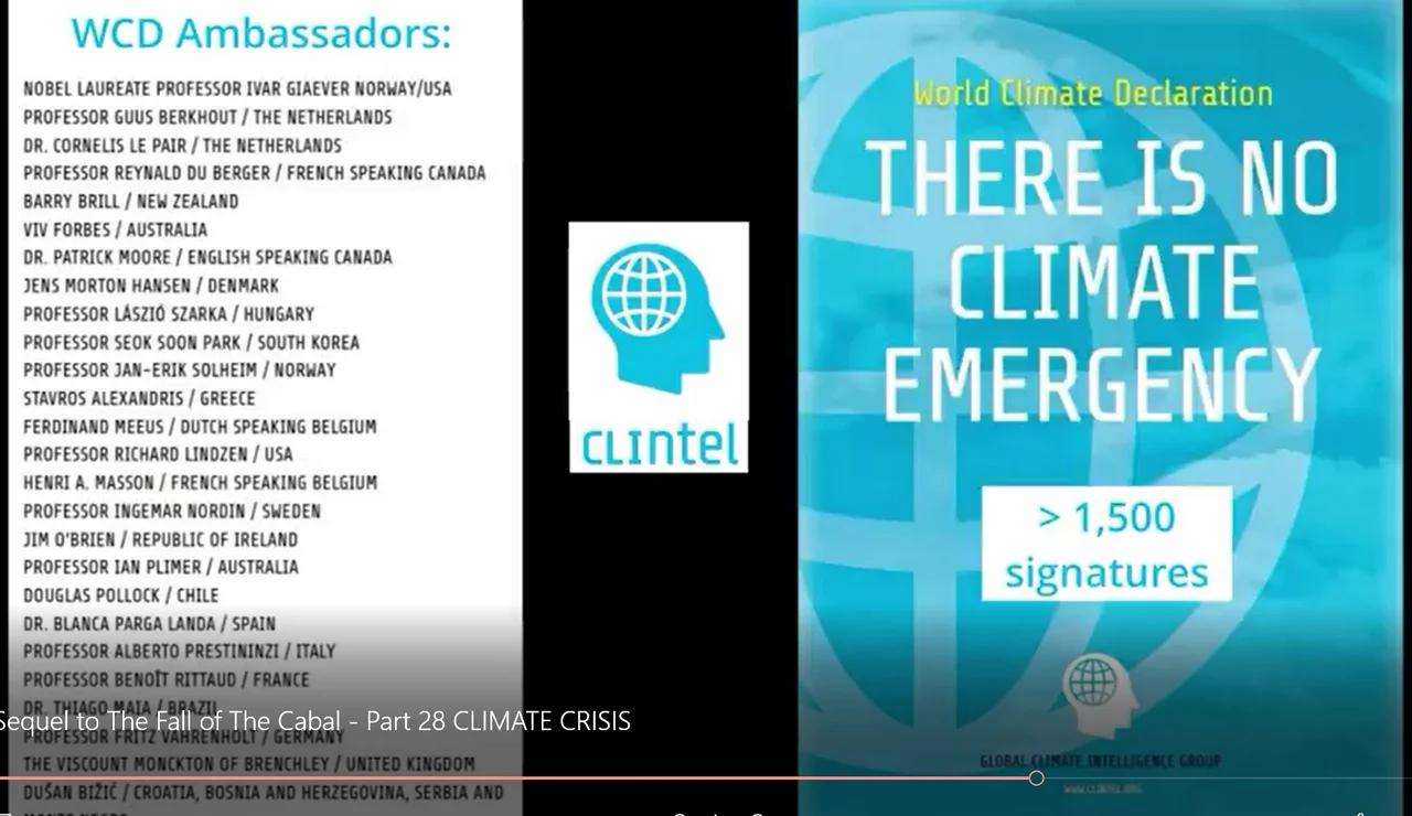 World Climate Declaration