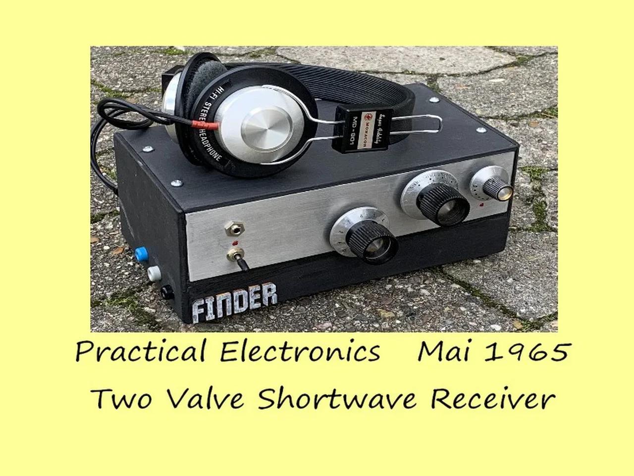 Two Valve Shortwave receiver