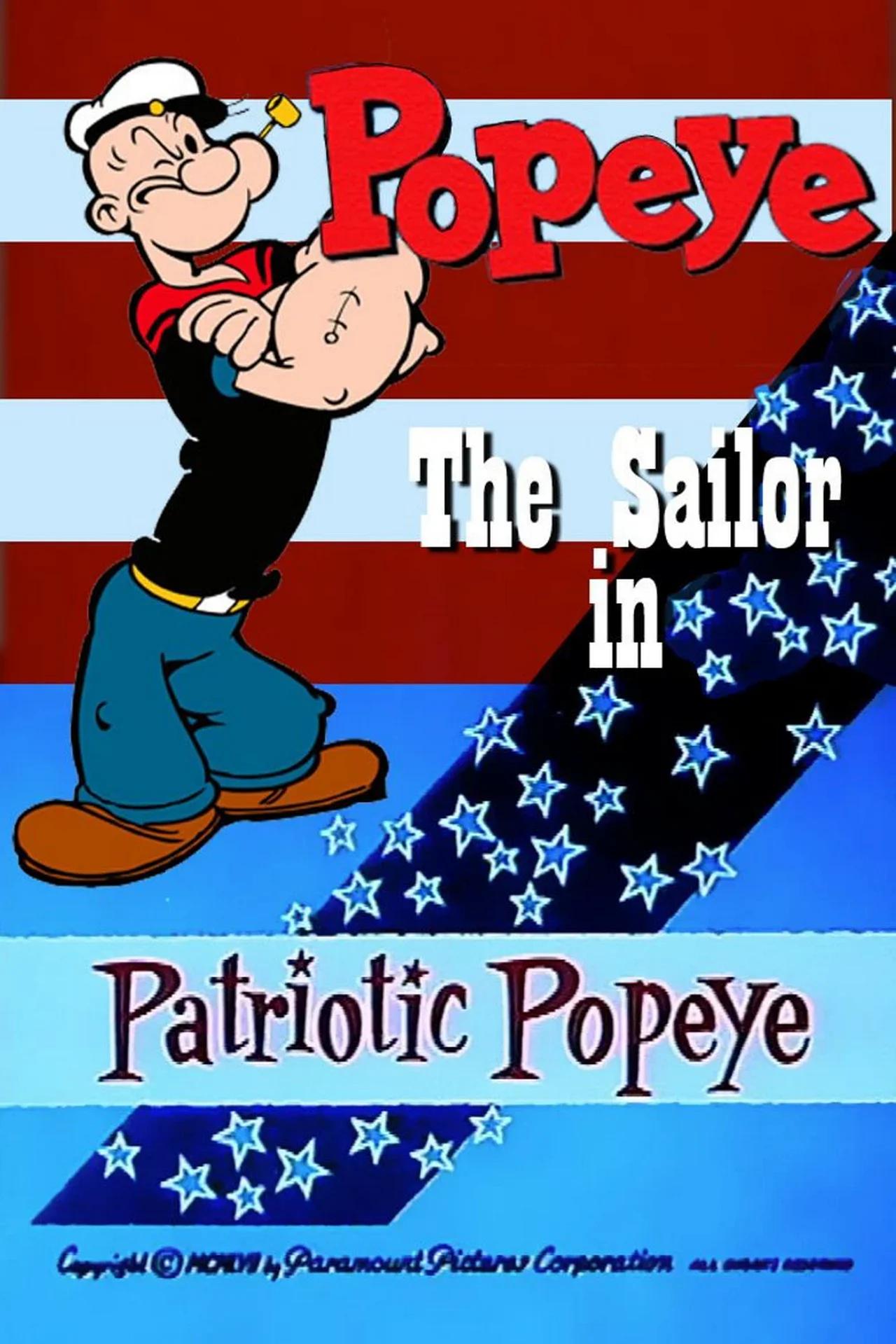 Popeye, el patriota - Izzy Sparber y Thomas Johnson (1957) [Animación]