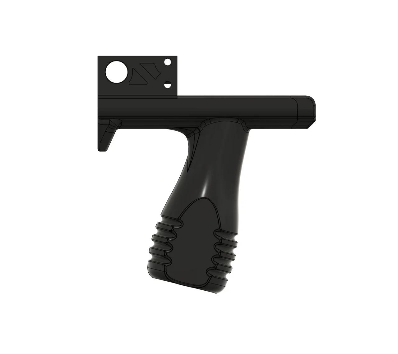 Honey Dipper - MP5k style foregrip integrated into the DB9-alloy's ...