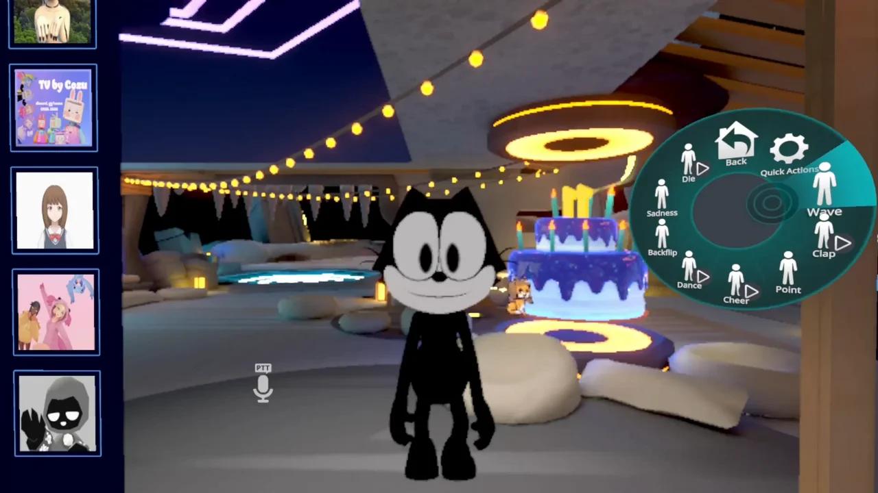 Felix The Cat comes to VRChat