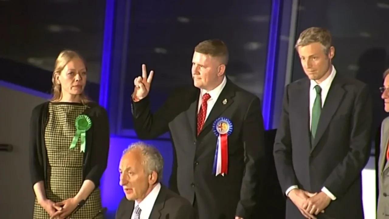 Britain First leader Paul Golding turns back on London's first Muslim Mayor