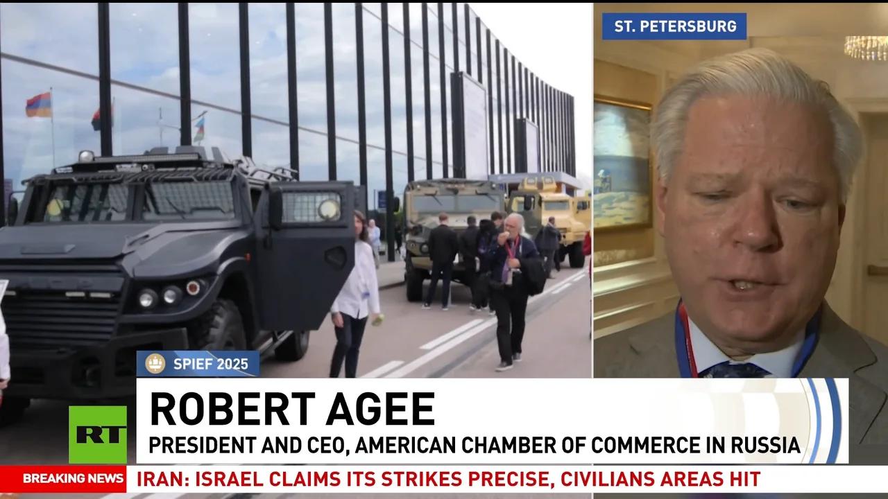 'We welcome Trump admin's efforts' — head of AmCham Russia Robert Agee ...