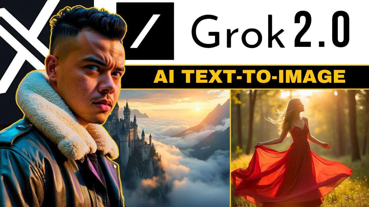How to Create CINEMATIC AI Images Using Grok 2 AI Text-to-Image Generator