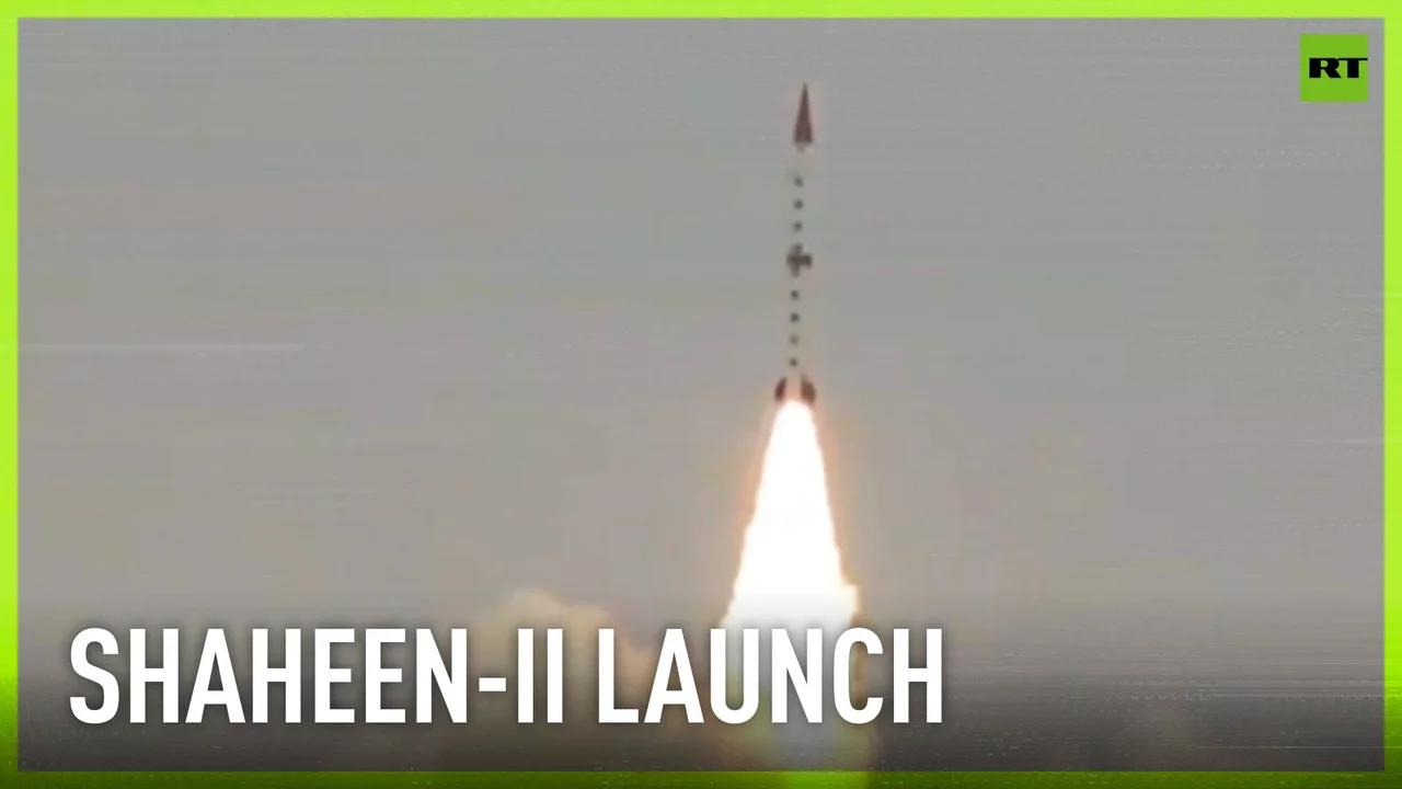 Pakistan successfully launches Shaheen-II surface-to-surface ballistic ...