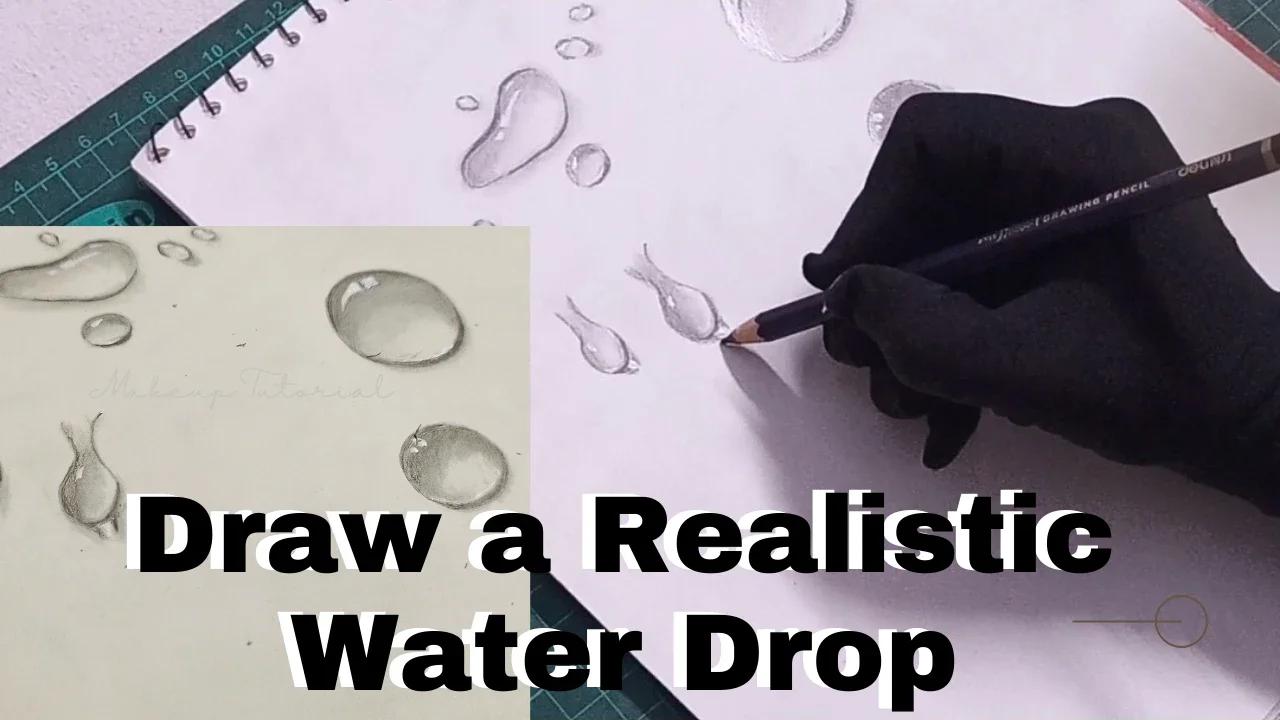 Draw a Perfect Water Drop in 5 Minutes