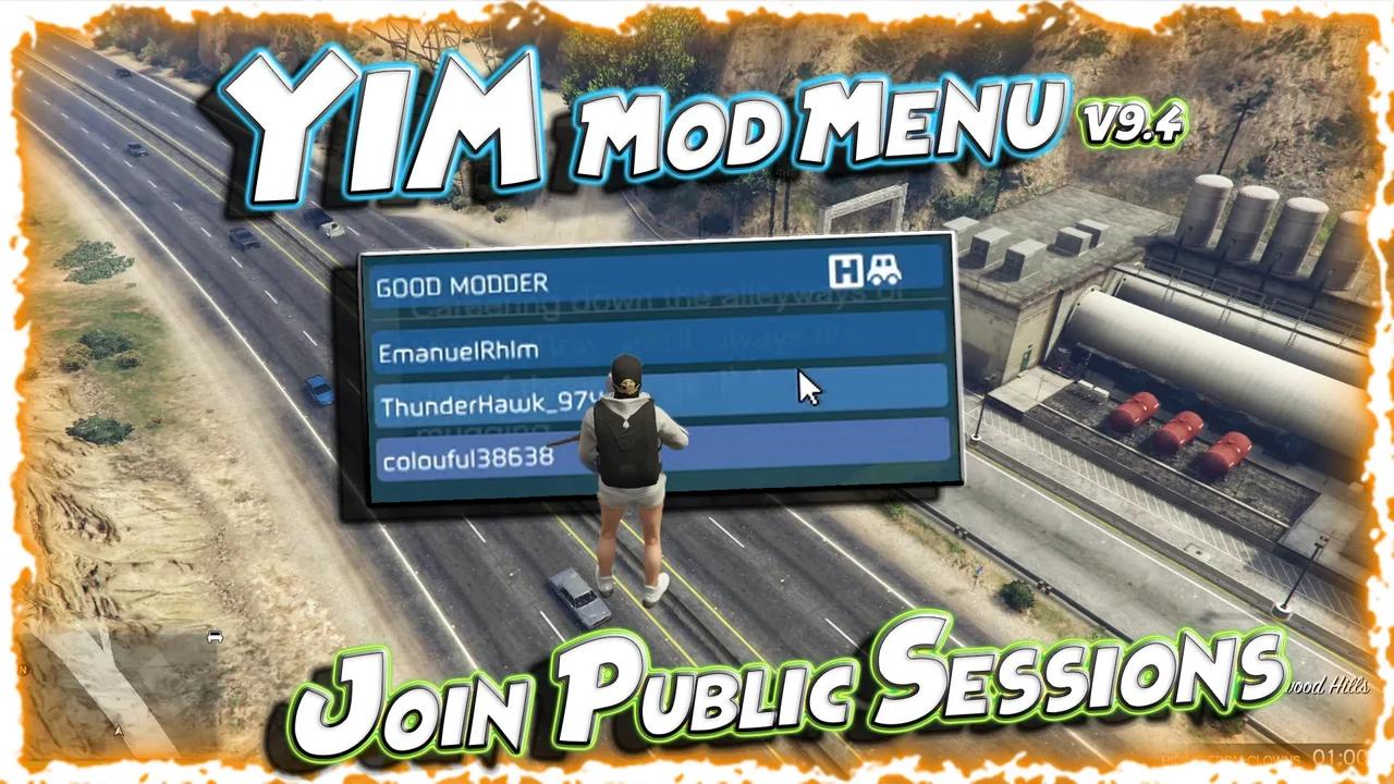 Yim Mod Menu v9.4 Public Session Working for Agents of Sabbotage DLC ...