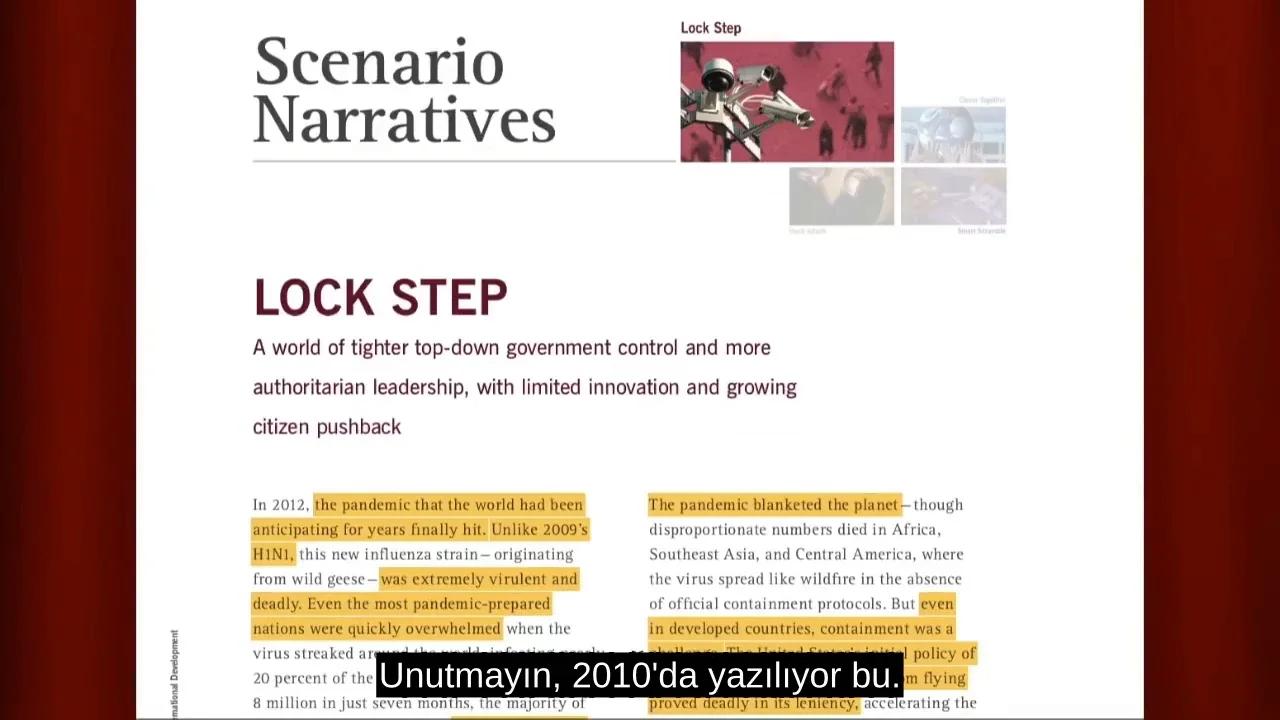 Rockefeller Foundation Scenario - Lockstep