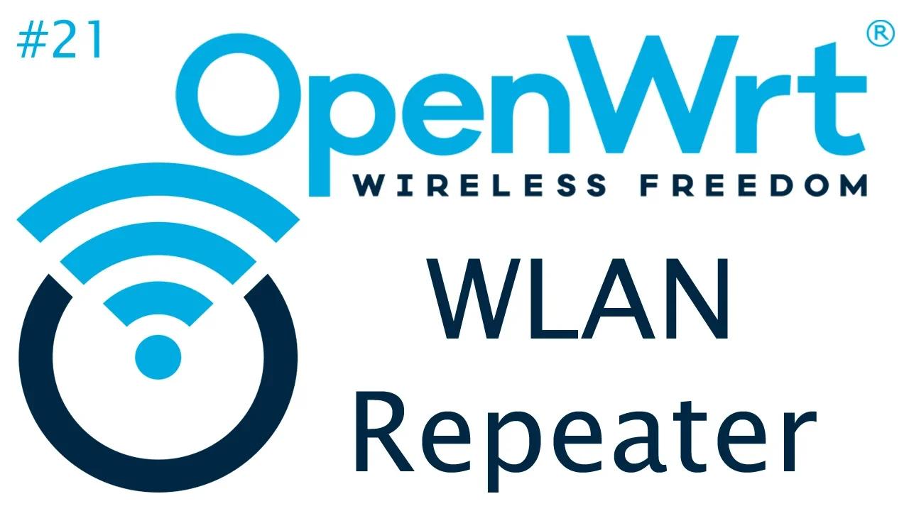 [TUT] OpenWrt - Ein WLAN-Repeater konfigurieren [DE | FullHD]