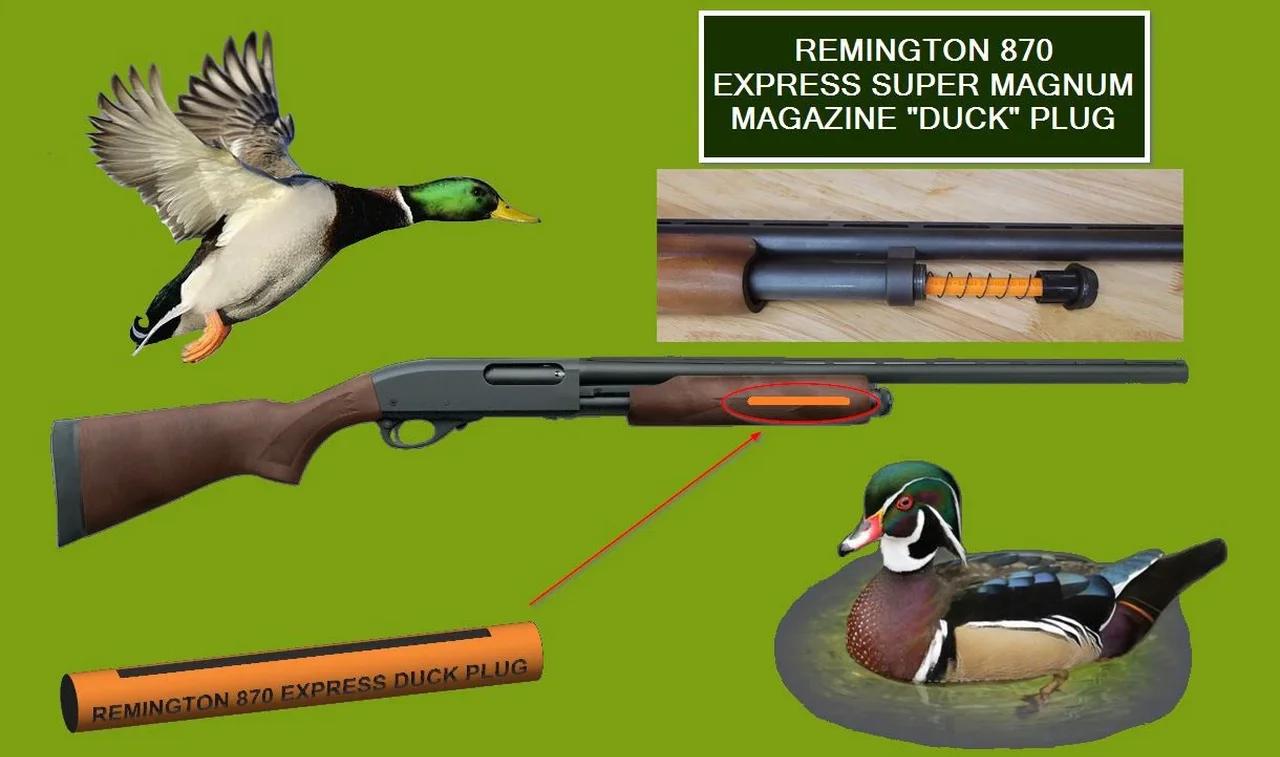 Magazine "Duck" Plug - Remington 870 Express Super Magnum Shotgun