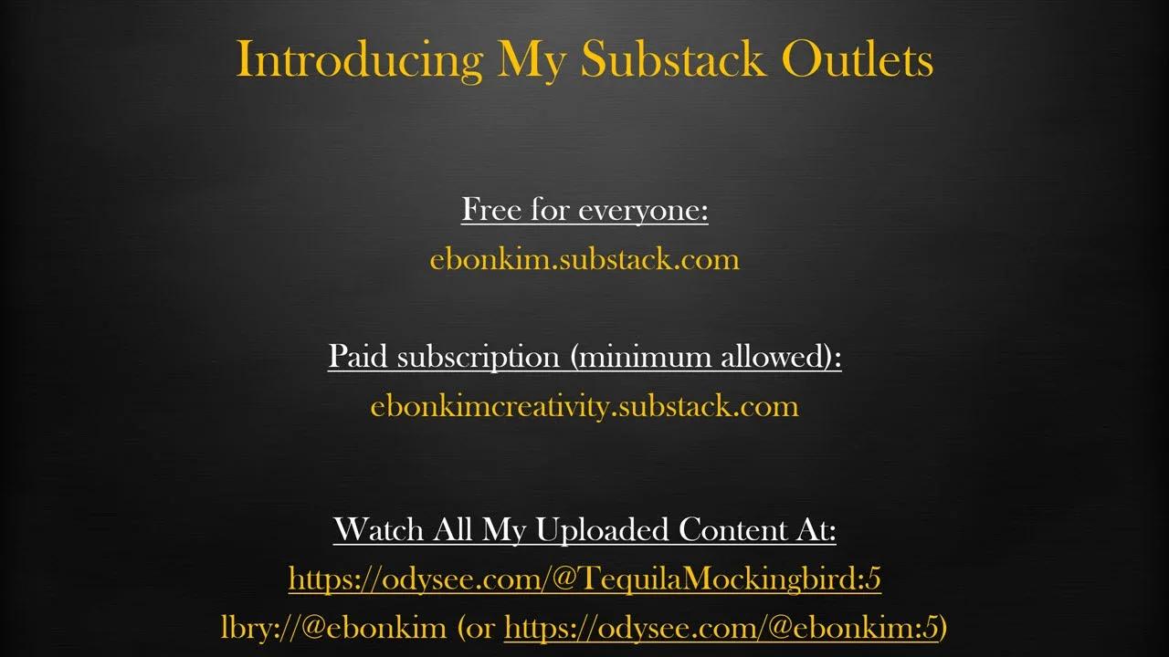 Introducing My Substack Outlets