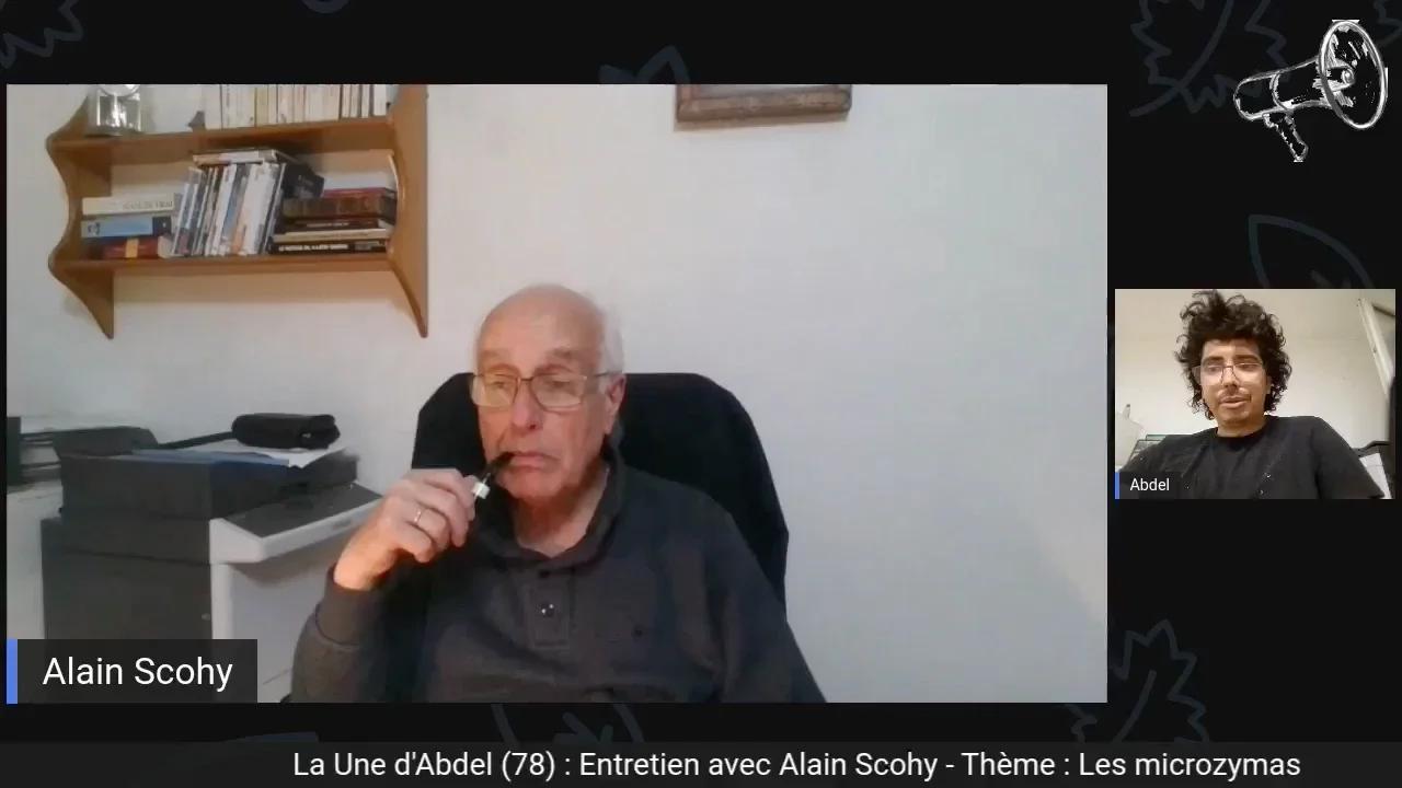 La une d'Abdel (79) entretiens avec Alain scohy
