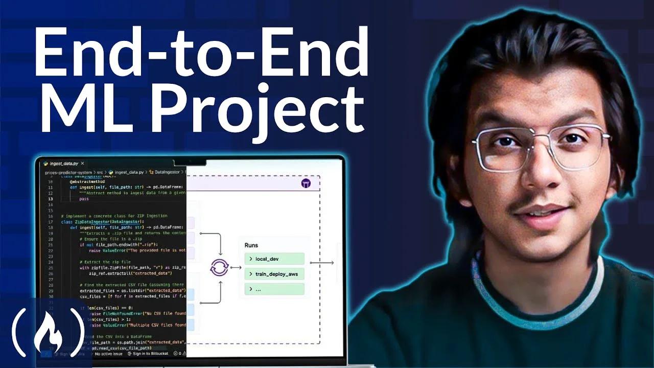 End-to-End Machine Learning Project – AI, MLOps