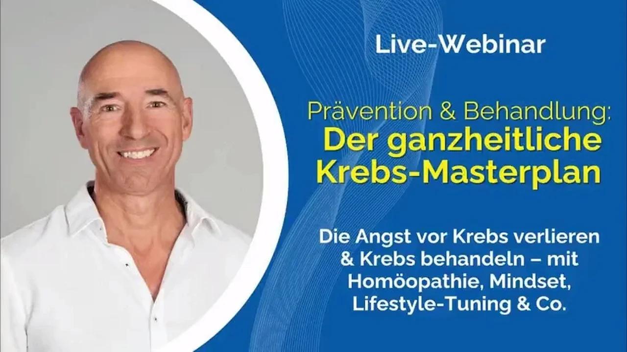 Krebs-Webinar mit Dr. Jens Wurster, 26.09.2024