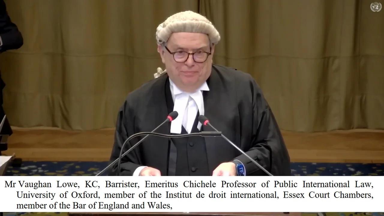 International Court of Justice - Cour internationale de justice - Mr ...