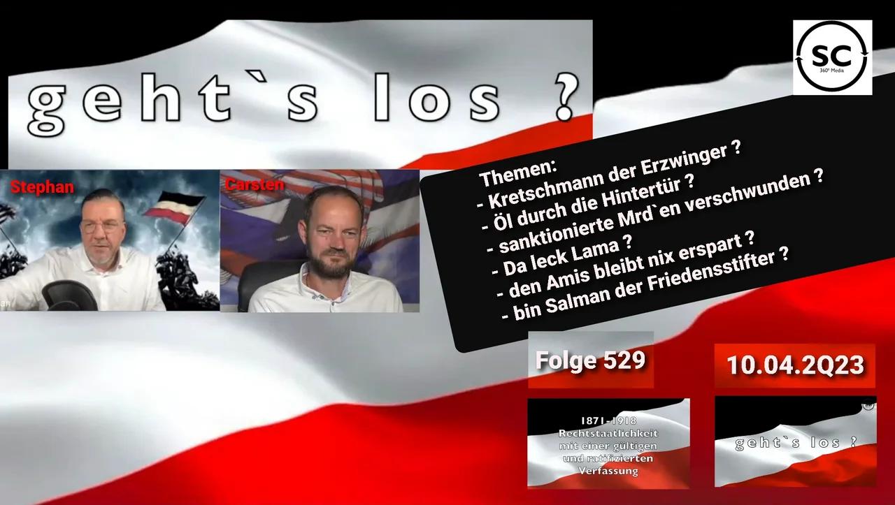 1871 Carsten und Stephan - gehts los ? - Folge 529 - 10.04.2Q23