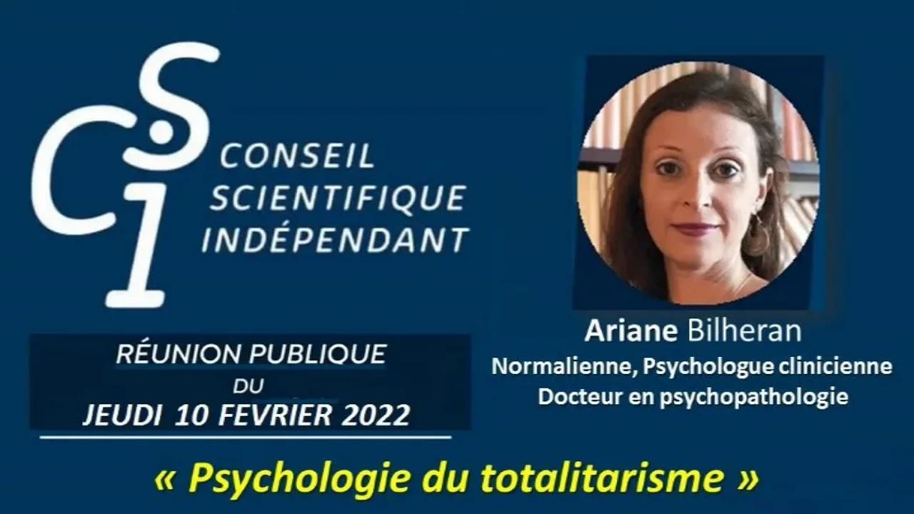 CSI n°42 du 10 février 2022 - Ariane Bilheran - Psychologie du ...