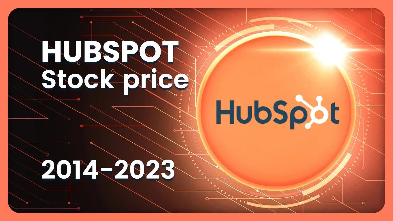 HUBSPOT, INC. (HUBS) Stock Price Evolution (USD) 2014-2023 #finance #stocks #hubspot