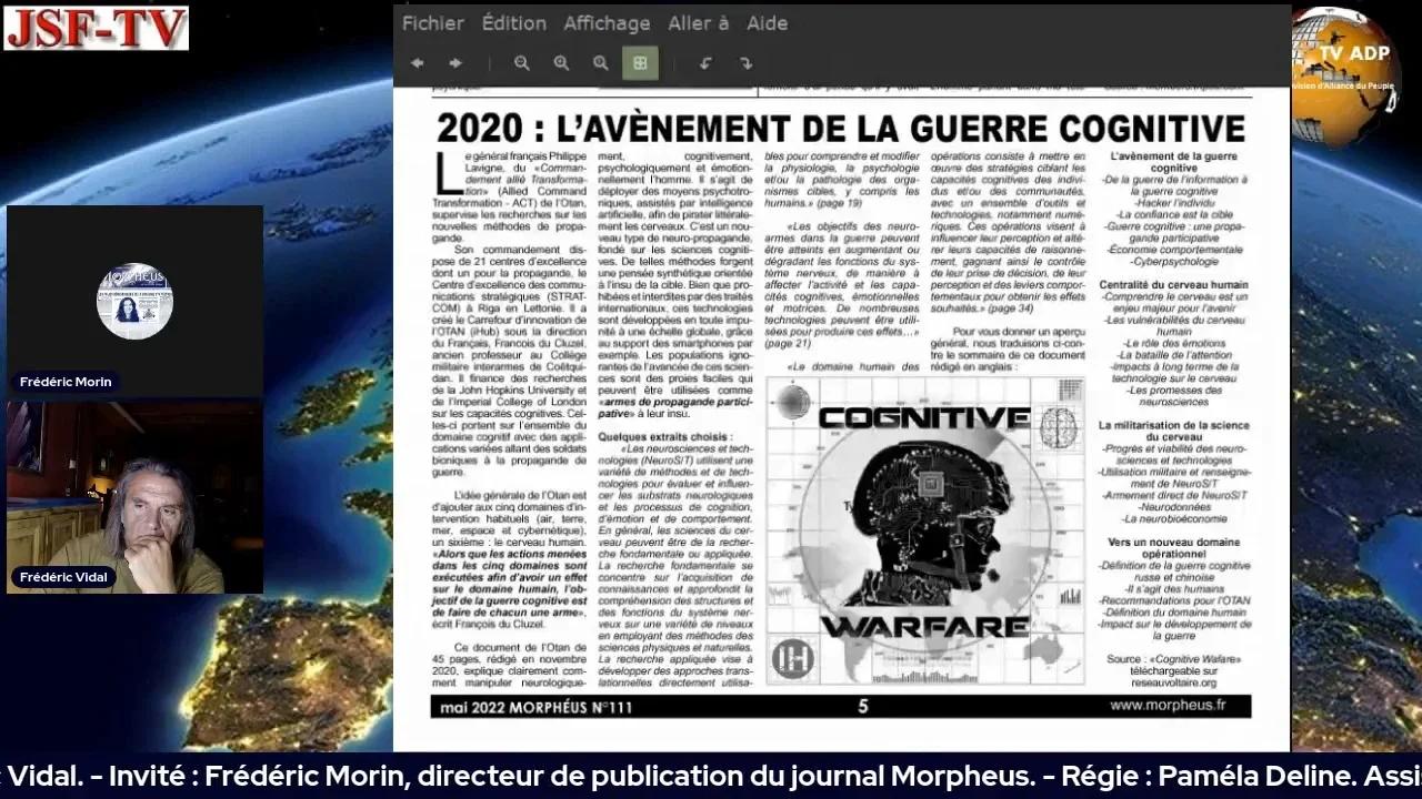 Frédéric Vidal : Utilisation d'armes psychotroniques et IA