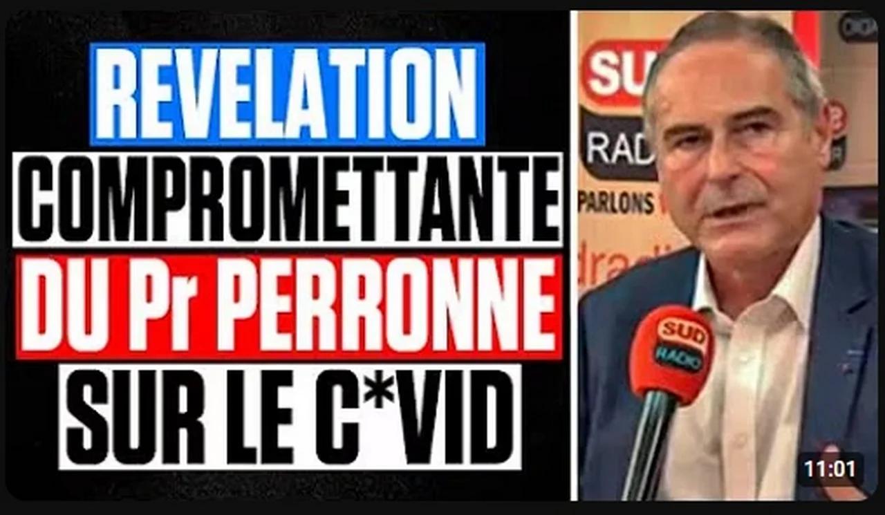 Scandale : Le Pr. PERRONNE sort un dossier sur la pandémie COVID ...