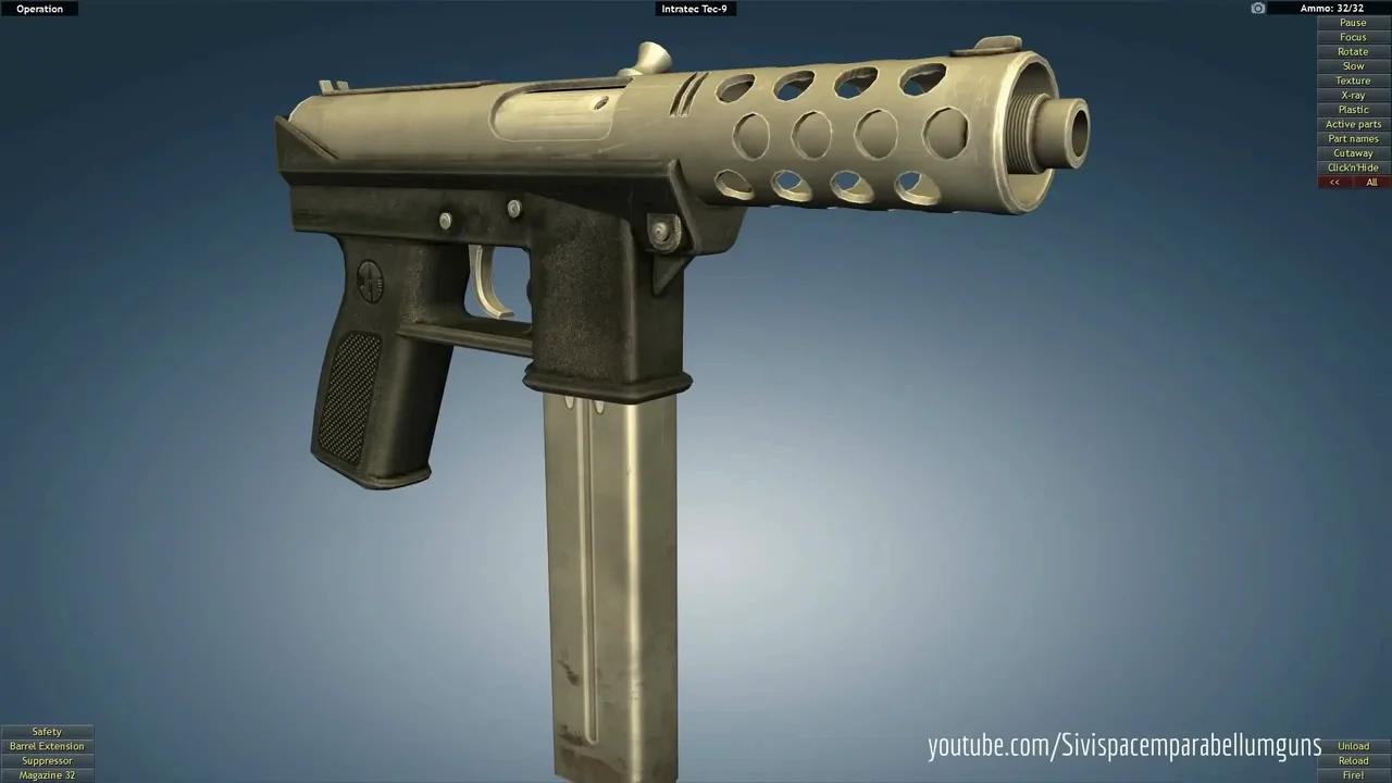 How a Intratec TEC-9 works