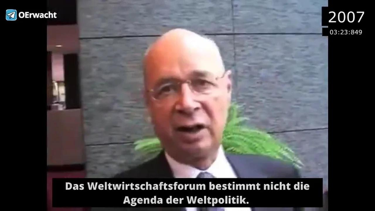 Klaus Anal Swab And The WEF SCUM!!!