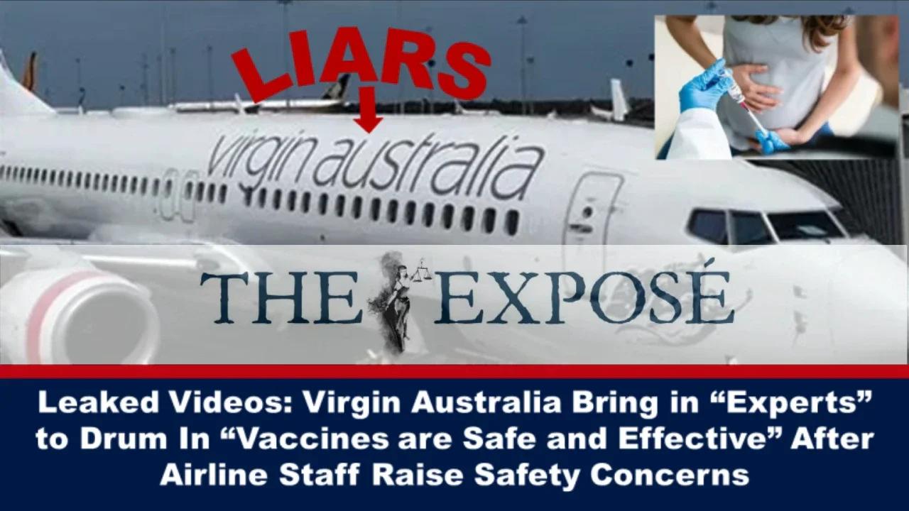 Leaked Videos: Virgin Australia Bring in “Experts” to Drum In “Vaccines ...