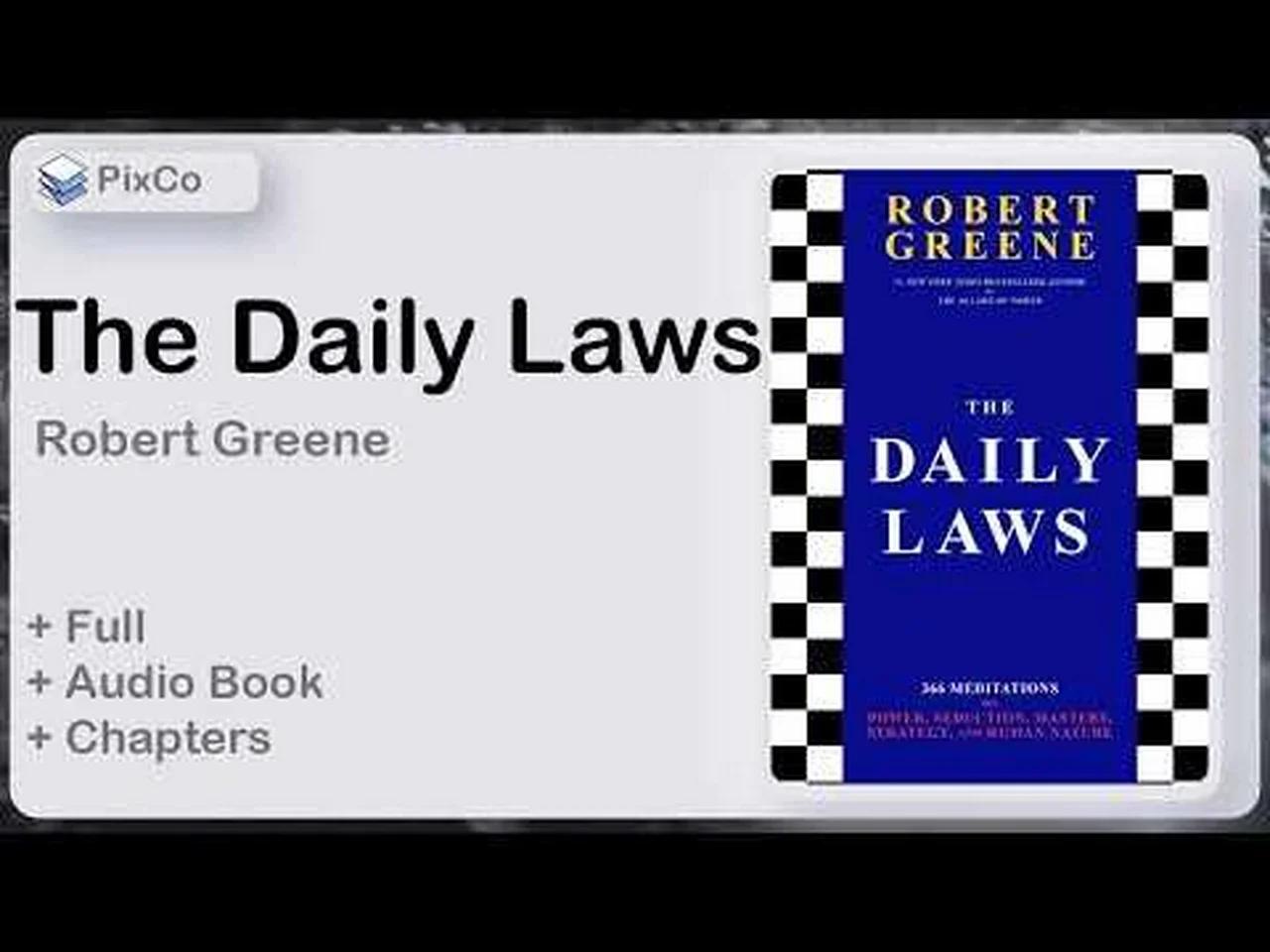 The Daily Laws Audiobook _ Robert Greene